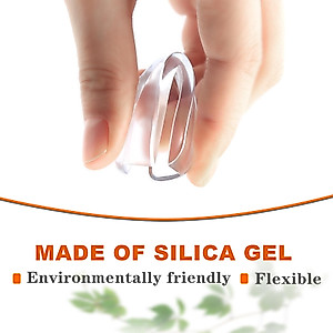 Corner Protector Baby, 8 Pack Furniture Coner Guard & Edge Safety Bumpers, Baby Proofing Corner Bumpers Cushion for Table Edges & Sharp Coners