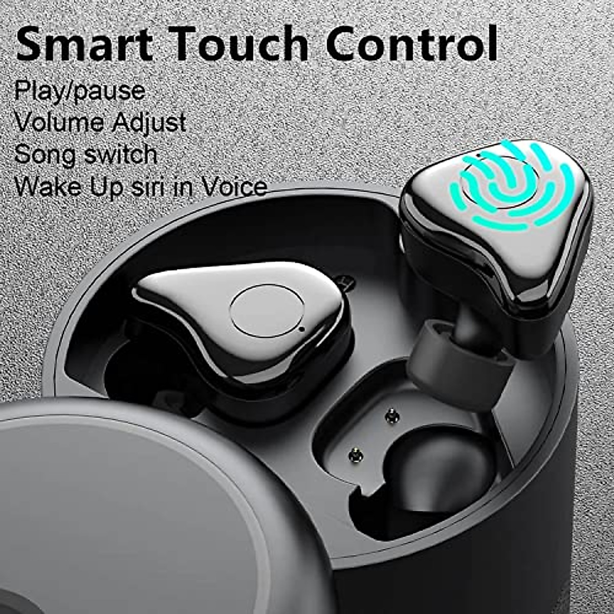 BJ Bluetooth Speaker with Earbuds 2 in 1, Portable Mini Speakers Bluetooth Wireless Headphones Combo, 360 Surround Stereo Sound Built-in Mic, 12 Hrs Long Battery Life for Home Party, Outdoor Travel
