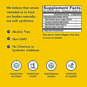 NORTH AMERICAN HERB & SPICE OregaResp P73 - 60 Softgels - Pack of 2 - Supports Immune & Respiratory Health - Multiple Spice Oil Complex with Oreganol P73 Oregano Oil - Non-GMO - 60 Total Servings