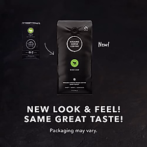 Kicking Horse Coffee, Kick Ass, Dark Roast, Whole Bean, 10 Oz
