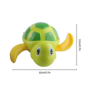 Dmeixs Cute Turtle Baby and Toddler Bath Wind Up Toys 3 Pack