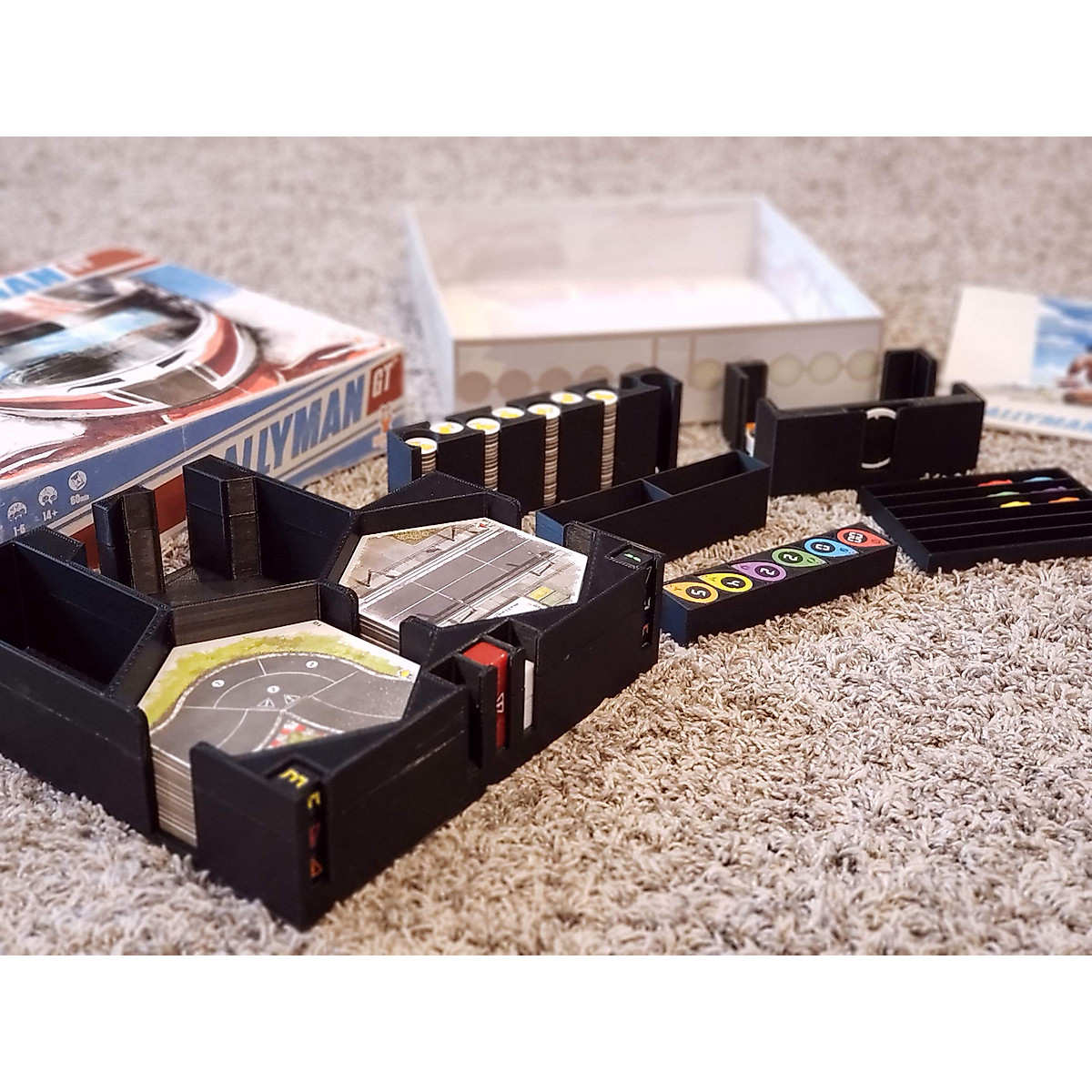 Board Game Clips for Rallyman GT +Expansions c