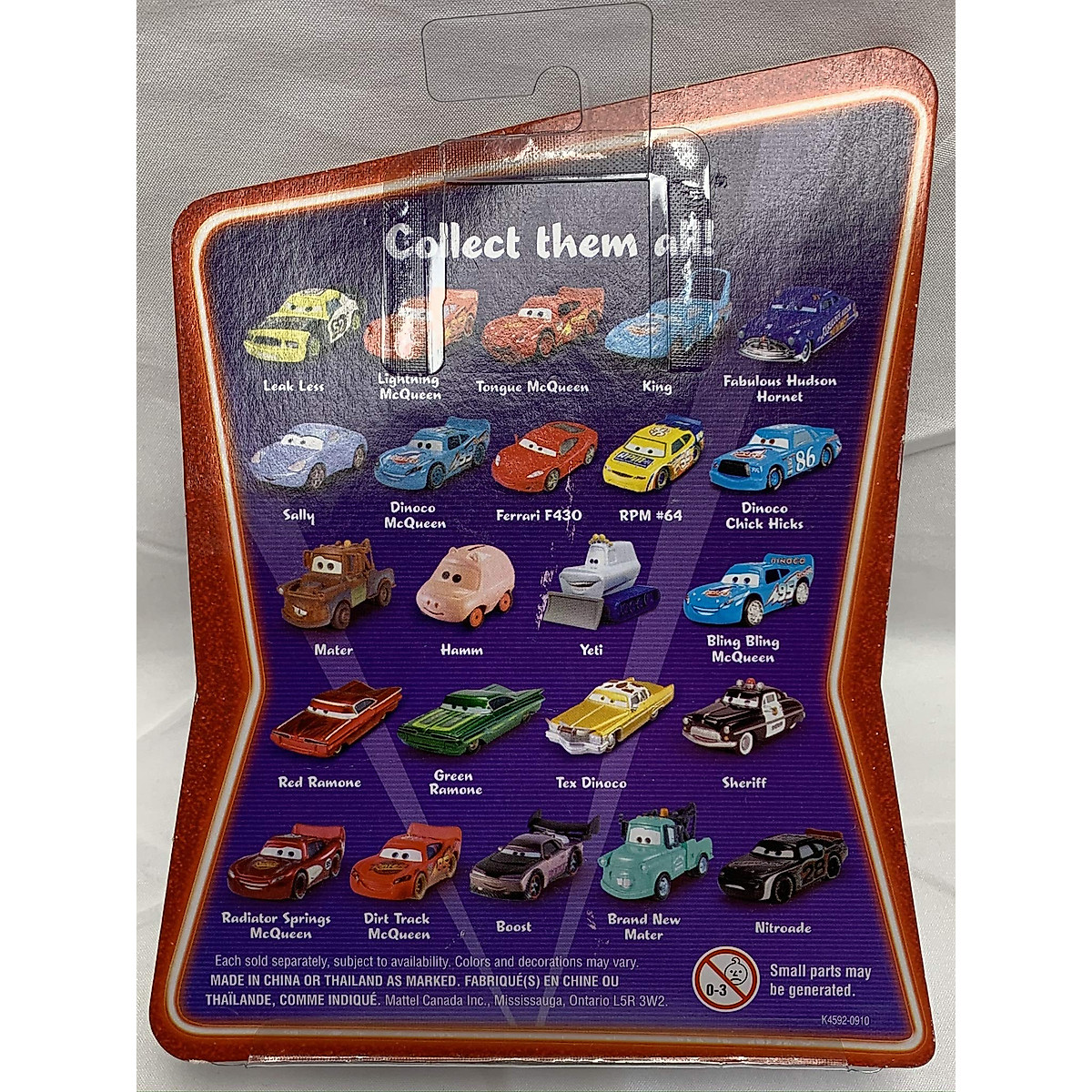 Ferrari F430 Michael Schumacher Disney Pixar Supercharged Edition 1:55 Scale