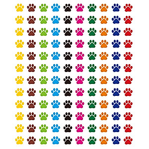 REGELETO Smile Face Stickers for Kids School Reward Behavior Chart with 6000 Pieces in 10 Colors, 3/8 Inch in Diameter Kids Student Planner for Kindergarten or Early Learning (50 Sheets)