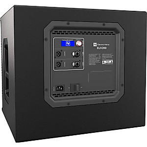 Electro-Voice ELX200-12SP 12" 1200W Powered Subwoofer, Black