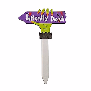 Halloween Yard Sign Yard Art Patio Outdoor Statues Decorative Decorations Outdoor Yard Lawn Yard Decorations Porch Stakes Garden Decor