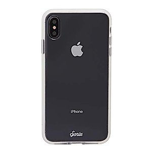 Sonix Clear Case for iPhone Xs Max and Tempered Glass Screen Protector [Military Drop Test Certified] Clear Case and Screen Protector Bundle Pack for Apple iPhone Xs Max