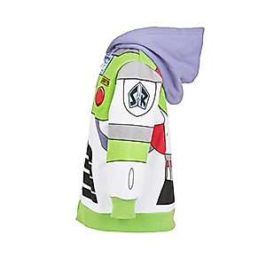 Disney Pixar Toy Story Buzz Lightyear Toddler Boys Fleece Zip Up Hoodie Green 3T