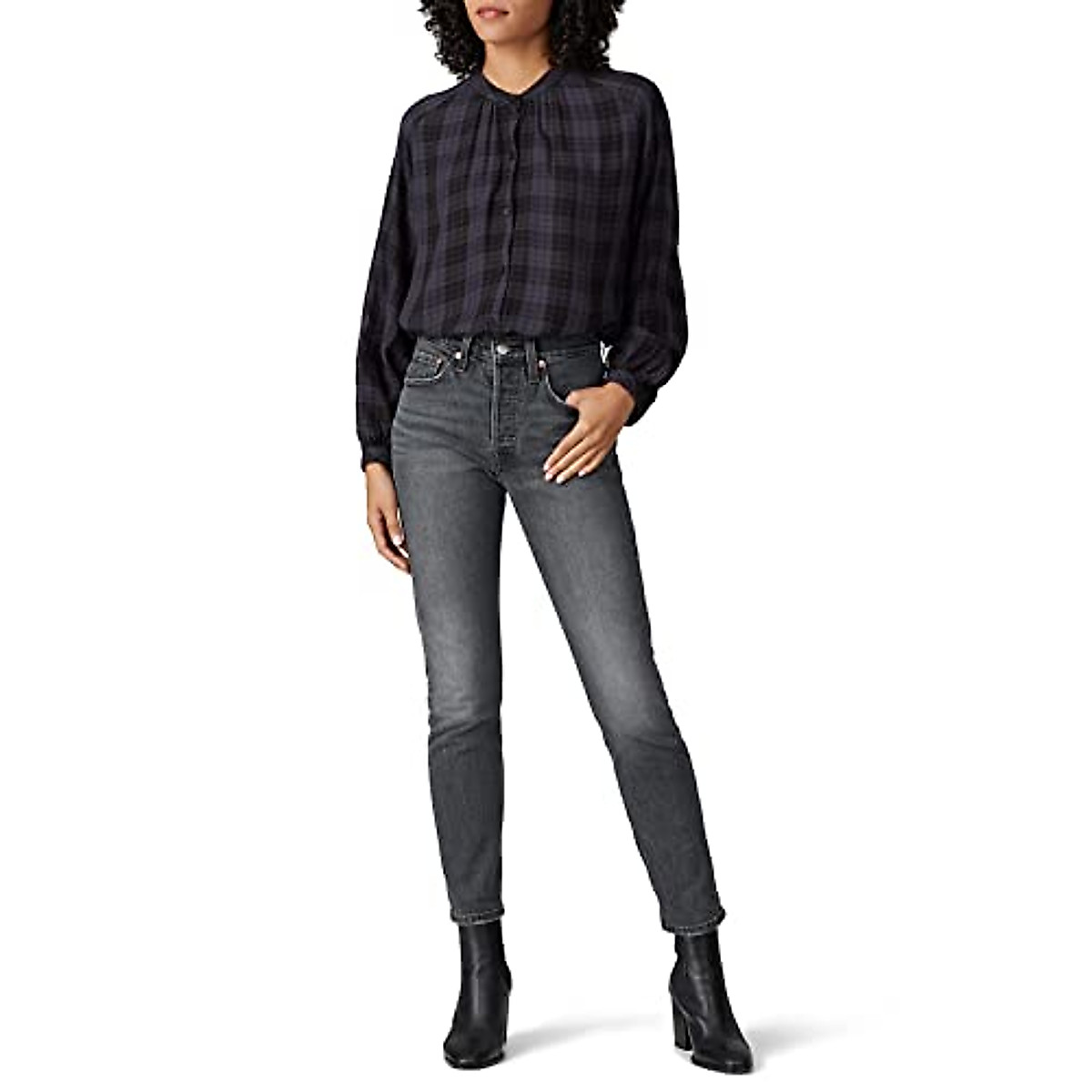 Rails Rent the Runway Pre-Loved Plaid Edith Shirt, Multicolored, Medium