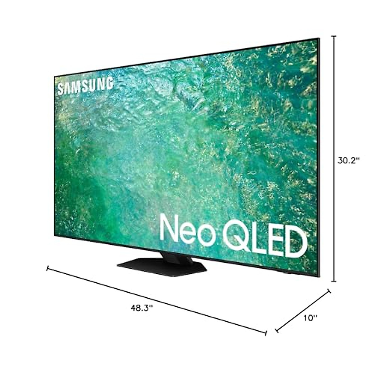 SAMSUNG QN55QN85CAFXZA 55 Inch 4K Neo QLED Smart TV with Dolby Atmos with a 7S-PS4-US1 4-Outlet Power with Omniport USB (2023)(USED)