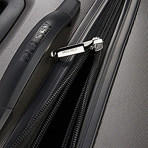 Delsey Adults-Unisex's Hand Luggage, Grey, L (76 cm-105 L) New