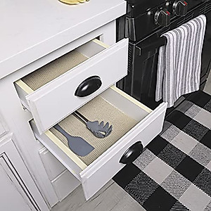 Con-Tact Brand, Almond Beaded Grip Adhesive Non-Slip Shelf and Drawer Liner, 18-Inches by 5-Feet, x 5'