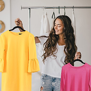 Utopia Home Premium Velvet Hangers 50 Pack - Non-Slip & Durable Clothes Hangers - Black Hangers with 360 Degree Rotatable Hook - Heavy Duty Coat Hangers