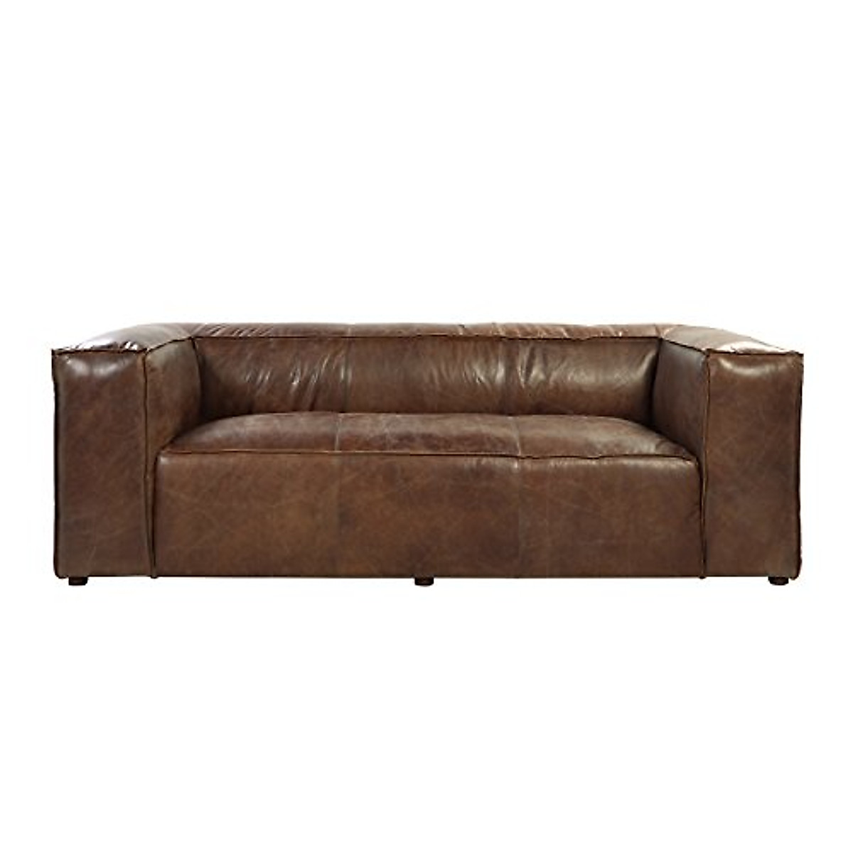 ACME Brancaster Sofa - - Retro Brown Top Grain Leather