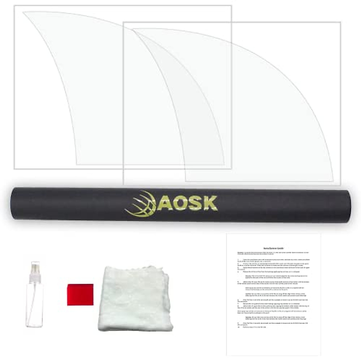 AOSKonology for 2020-2024 Tesla Model Y 8.5 Mil Thick Clear Paint Protective Film Shields PPF(Model Y, 8.5 Mil)