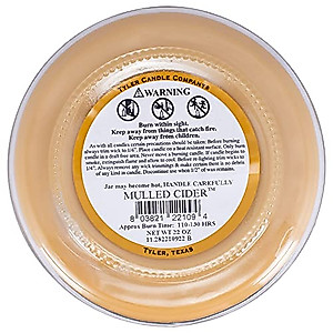 Tyler Candles - Mulled Cider Scented Candle - 22 Ounce Candle Tan (22 Oz.)