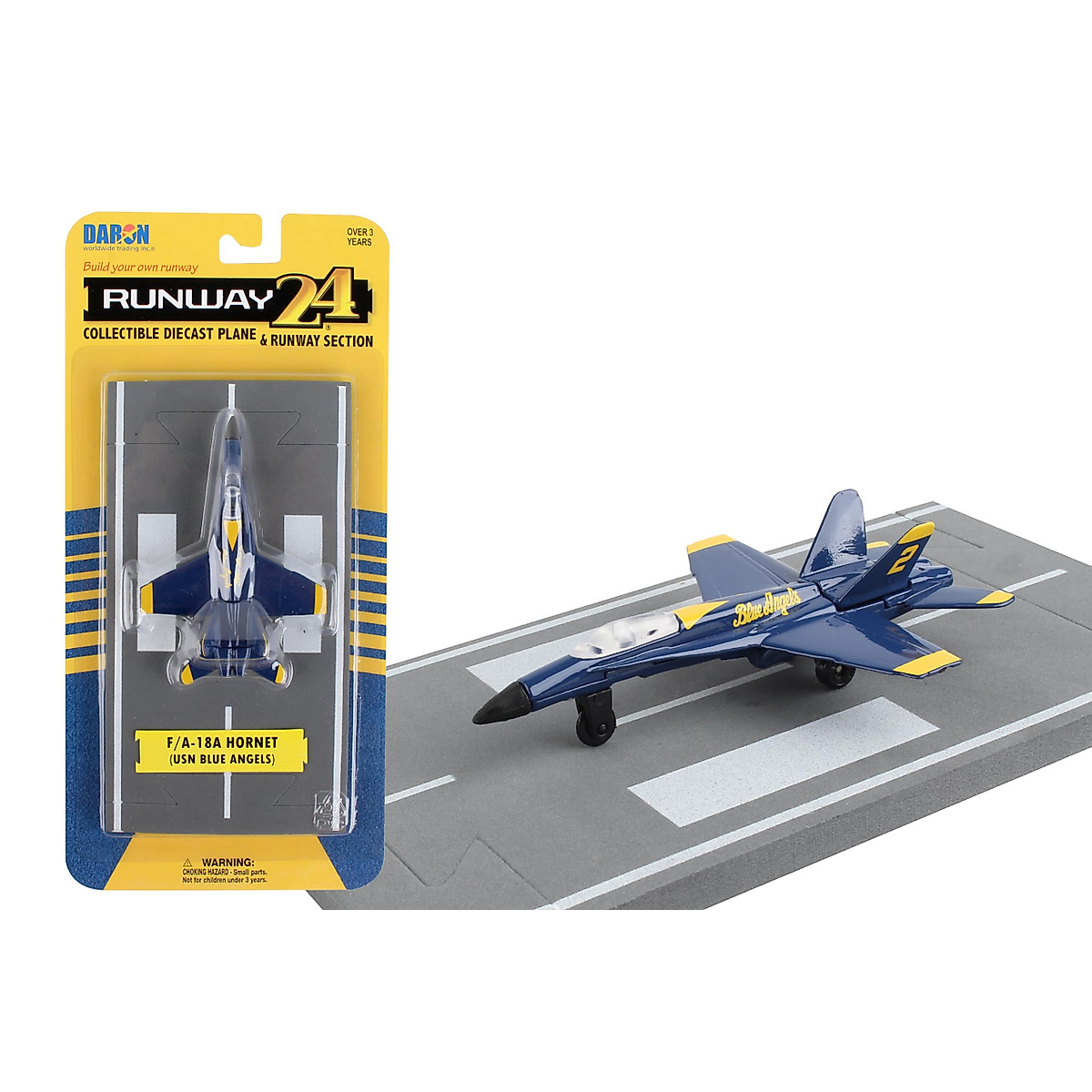 Daron Worldwide Trading Runway24 USN Angels F/A-18 Vehicle