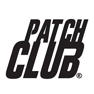 PatchClub American Flag Patch Premium Embroidered, 3.5in - Gold Border - US Flag Patch, United States of America Military Uniform Iron On/Sew On