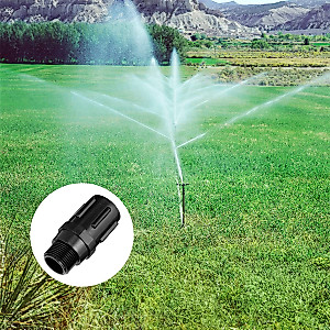 ibasenice Drip Irrigation Pressure Regulato- 3/4 inch Pressure Regulator Outdoor Drip Irrigation Water Distributing Regulator 25 PSI Replacement Reusable Pressure Regulato for Garden/Outdoor