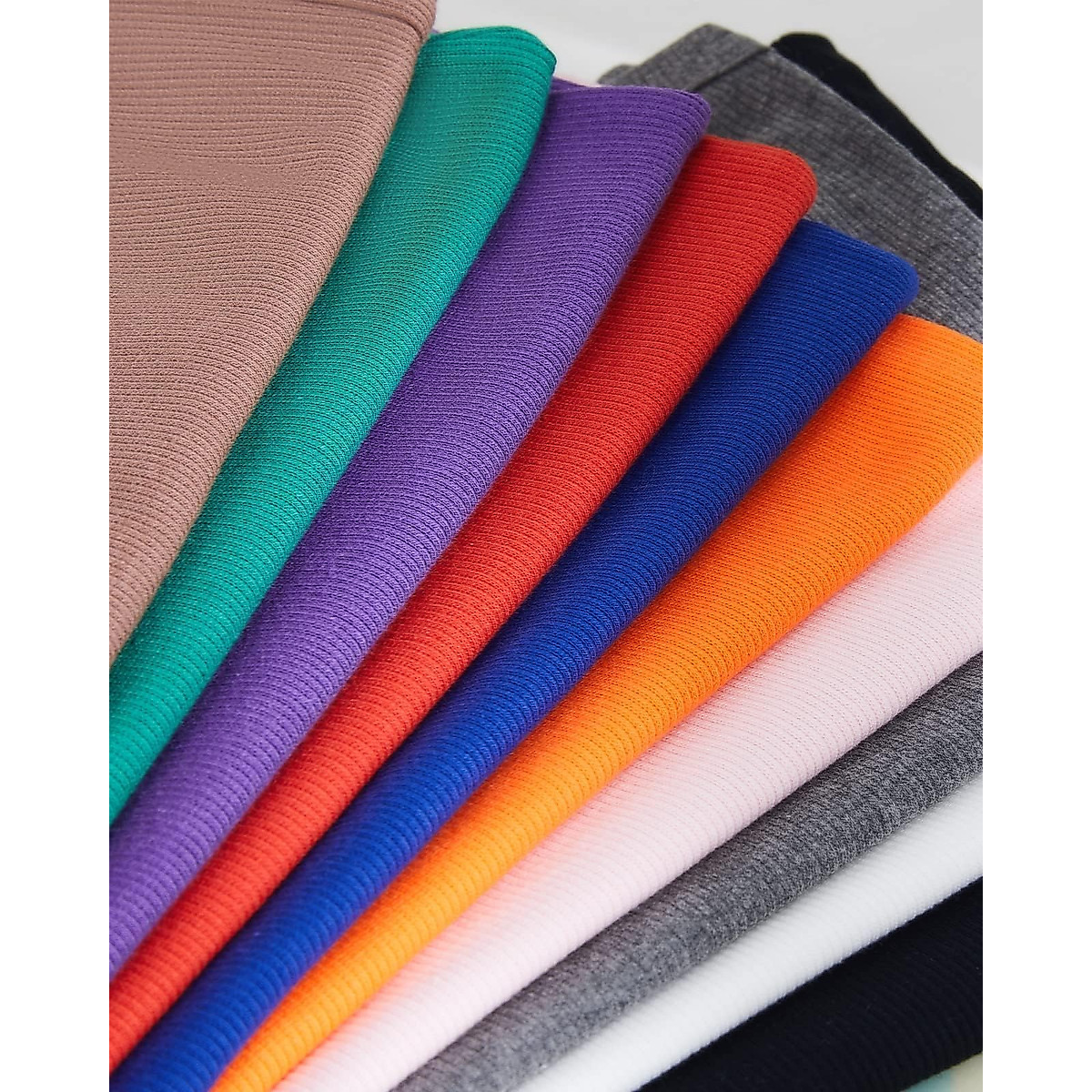 Ivay Women's Scoop Neck Tank Top Sexy Scoop Neck Sleeveless Cotton Ribbed Camisole Shirts