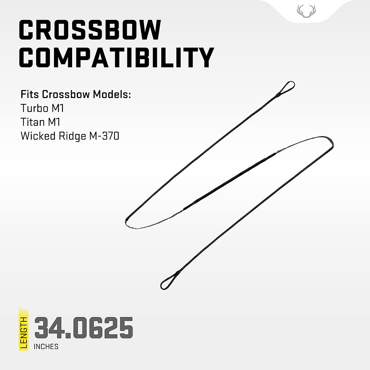 TenPoint Replacement String for Turbo M1 & Titan M1 Crossbow (HCA-11619-S) - Also Compatible with Wicked Ridge M-370