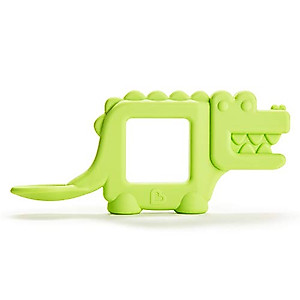 Munchkin® The Baby Toon™ Silicone Teether Spoon, Alligator (As Seen On Shark Tank)