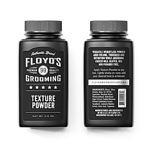Floyd's 99 Hair Styling Powder - Adds Volume and Thickness, Absorbs Oil, Colorsafe