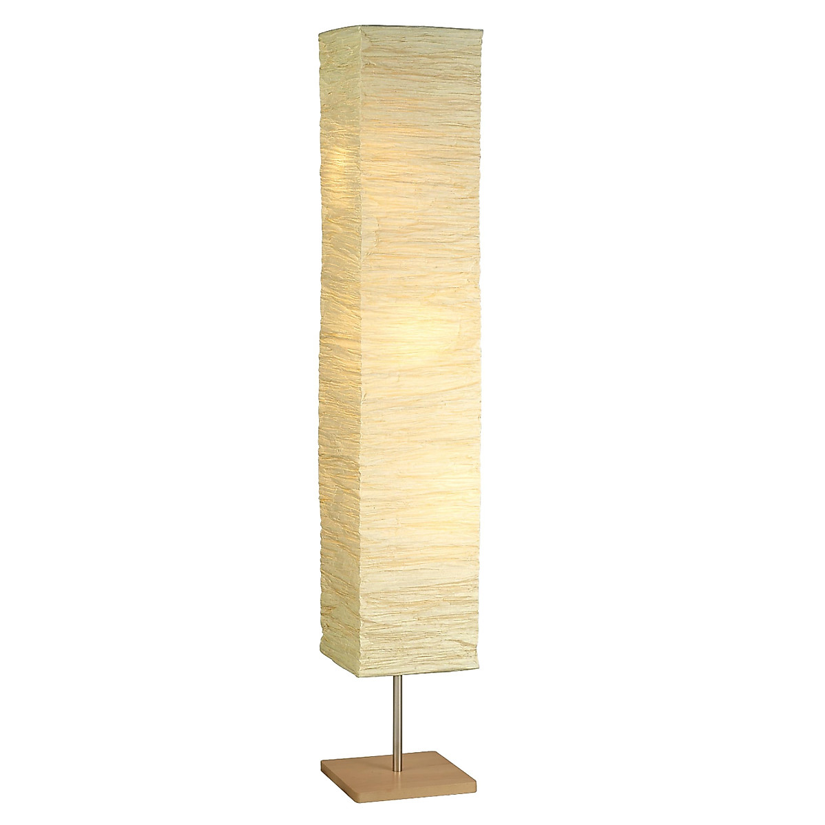 Adesso Home 8022-12 Transitional Three Light Floor Lamp from Dune Collection in Pwt, Nckl, B/S, Slvr. Finish, Beige