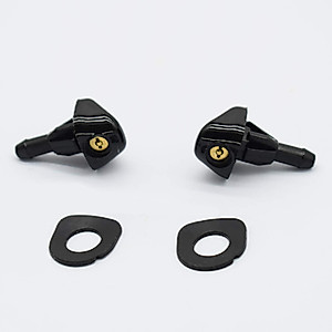 Lyqfff for Toyota Hilux LN85 LN145 Tiger 4Runner Pickup Tacoma LN106 LN165 LN90 SR5, x2 Front Windshield Wiper Washer Nozzle Jet Spray
