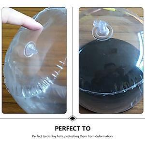 FOMIYES Baseball Caps Shaper Inner Support Inflatable Hat Holder Hats Shaper wig shaper display holder