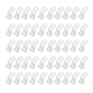 Clothes Hanger Connector Hooks,Multi Layer Closet Hanger Connectors,Mini Clothes Hanger Organizer,Space Saving Closet Organizer Clips Thicken Plastic Closet Hangers Organizers, Clothes Hanger Con