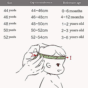T-Models Baby Hat Compatible with Detachable Cover, Infant Protective Hats Fisherman Cap Skin-Friendly (Pink, 48yards (1-2 Years))