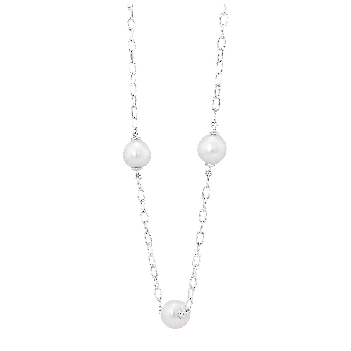 Silpada 'Infinite Wisdom' Sterling Silver Freshwater Cultured Pearl Necklace, 20" + 2"