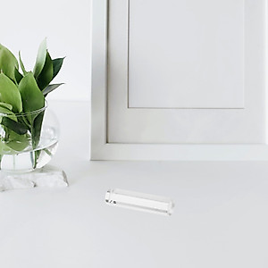 Baluue Optical Glass Hexagonal Prism for Teaching Light Spectrum Physics and Photo Photography Cylindrical Prism for School