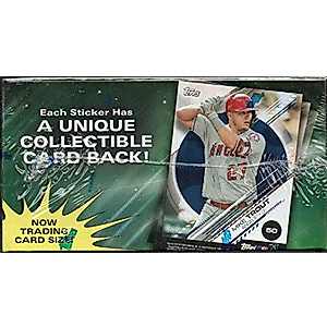 2019 Topps Baseball MLB Stickers Box (50 Packs/4 Stickers)