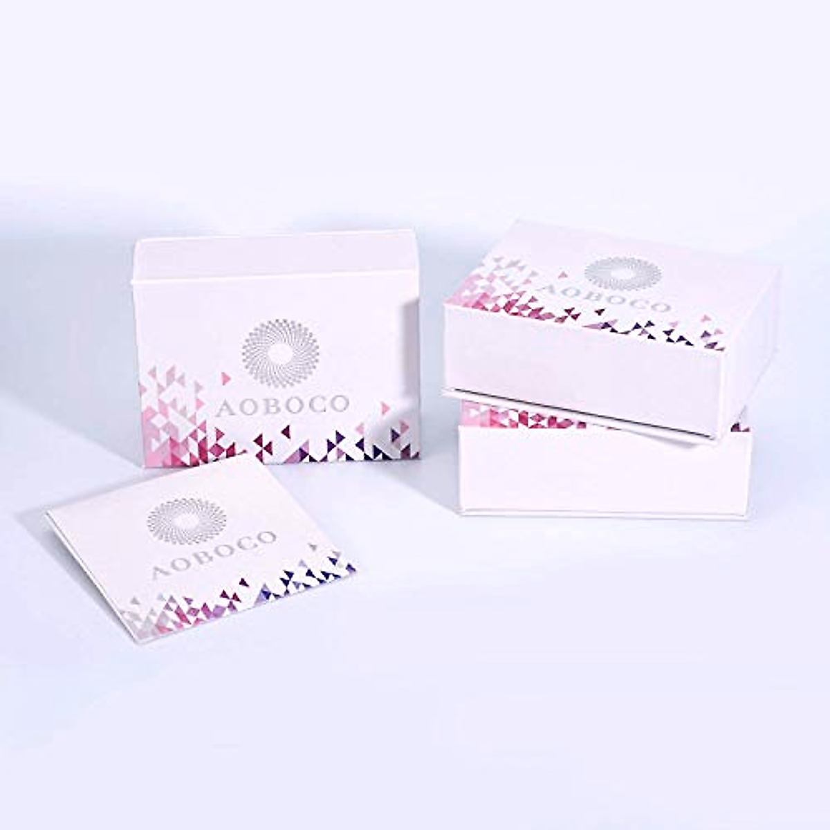 AOBOCO Moon Necklace Sterling Silver Celtic Knot Crescent Moon Goddess Pendant Irish Good Luck Necklace for Women Mom Wife, Embellished with Crystals from Austria