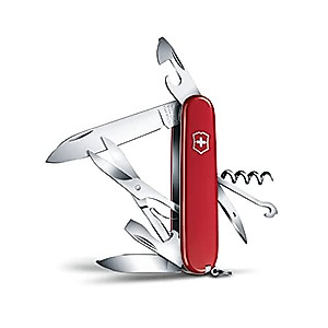 Climber Swiss Army Knife Red Blister Pack