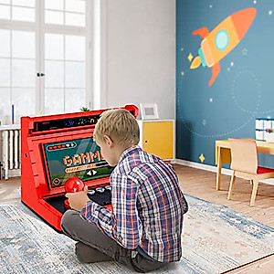 PATRI MOYE 666PCS Ideas Retro Games Building Blocks Set,Mini Retro Games Console Toy for Kids Adults,Birthday Gift for Boys Age 6+ Years Old,Collectible Retro Display Toys Model