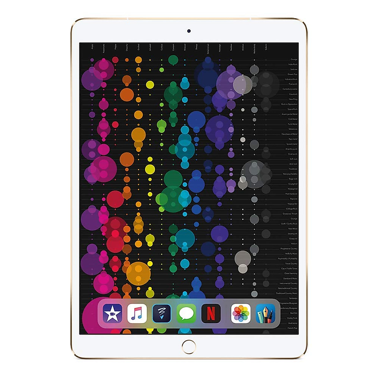 Apple iPad Pro (10.5-inch, Wi-Fi + Cellular, 512GB) - Gold (Previous Model)