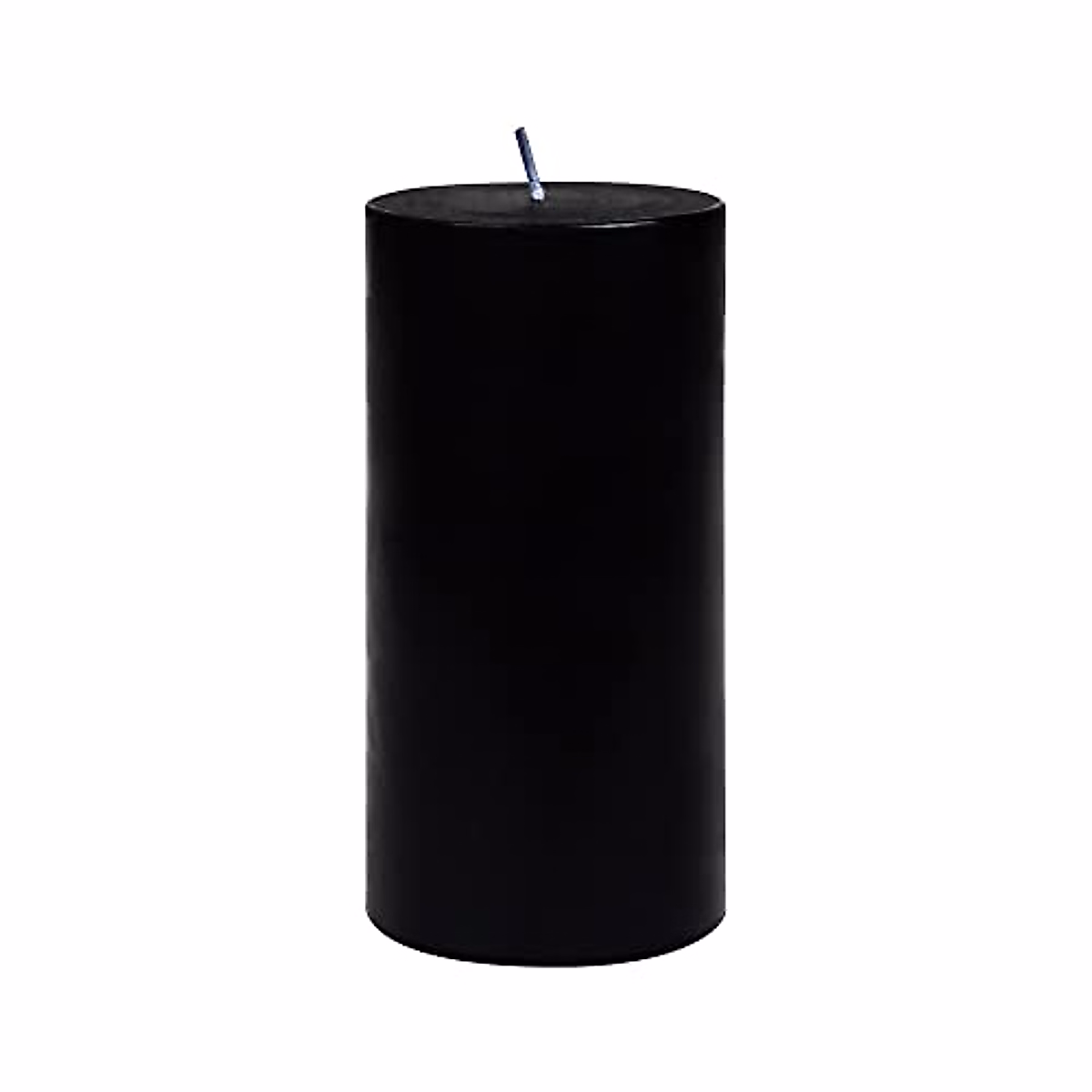 Zest Candle Pillar Candle, 3 by 6-Inch, Black