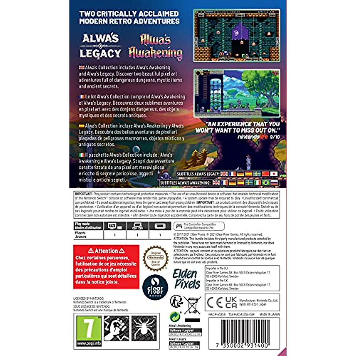 Alwa's Collection (Alwa's Awakening + Alwa's Legacy) (Nintendo Switch) (Nintendo Switch)