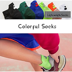 ADILAIDUN 6/12 Pairs Women Athletic Socks No Show,women's Running Ankle Socks Sports Socks Essential Lightweight Size 4-11 (Dark Green-6 Pairs)