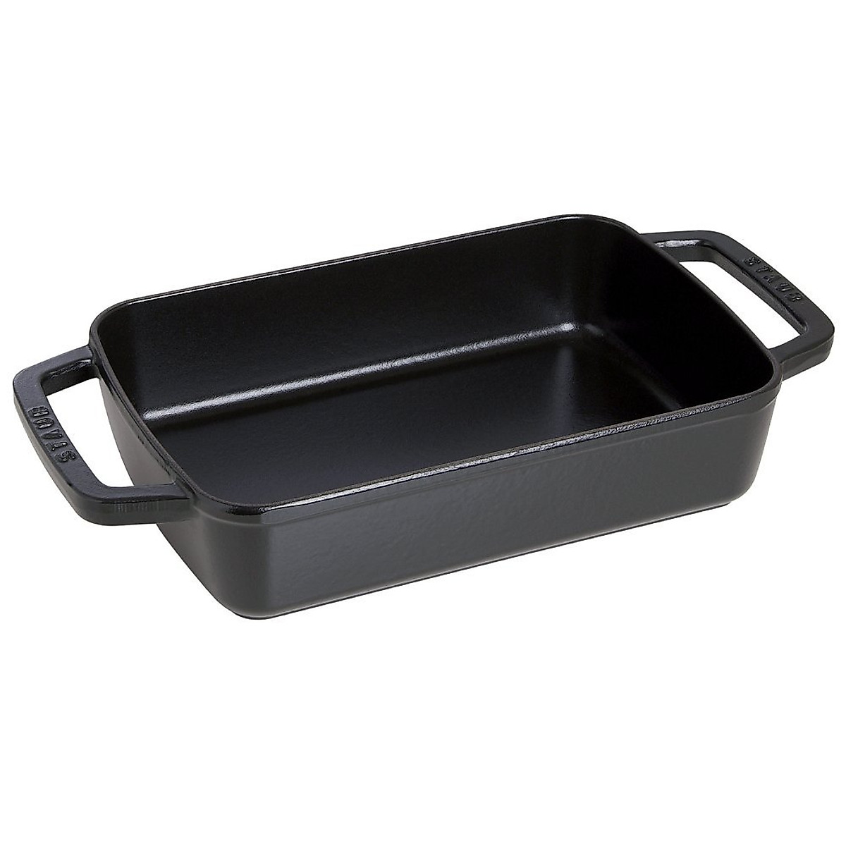 Staub Cast Iron 15-inch x 10-inch Roasting Pan - Matte Black, Made in France