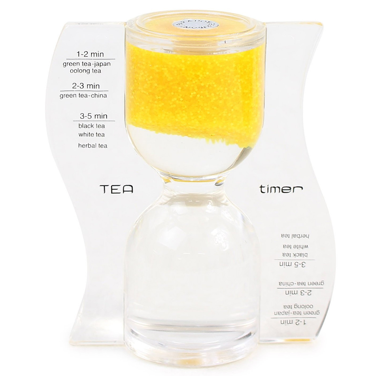 Paradox Tea Timer Warm Yellow 9 cm