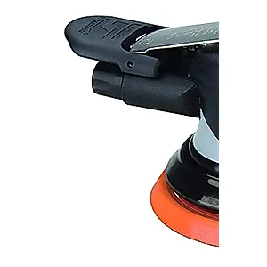 Dynabrade (56815) Dynorbital Supreme 5" (127 mm) Diameter Random Orbital Sander, Non-Vacuum | Proportionate 3/16" (5 mm) Diameter Orbit | 12000 RPM Pneumatic Motor