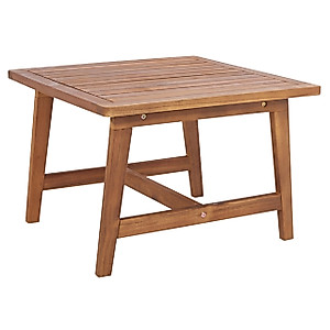 SAFAVIEH Outdoor Collection Casella Natural/White Woven 5-Piece Patio Set