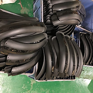 ZEWEZ Bike Fender, Bicycle Fender Bike Fenders 24/26/20" X4.0 Fat Tire Mud Guards Fender Set Mudguards BMX Folding Snow Bike Beach Bicycle MTB Cycling Accessories (Color : Black 26x4.0)