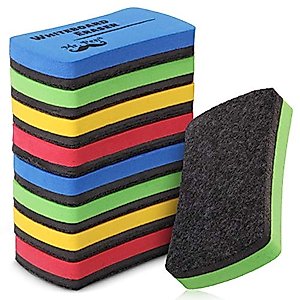 Mr. Pen- White Board Erasers, Magnetic Dry Erase Erasers, 8 Pack, Assorted, Dry Erase Board Erasers, Magnetic Whiteboard Eraser, Dry Erasers for White Board, Whiteboard Erasers for Kids Classroom