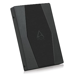 ARCTIC RGB Controller - 4-Pin 12 V-G-R-B Outputs (RGB x 4), Sata Power - Black