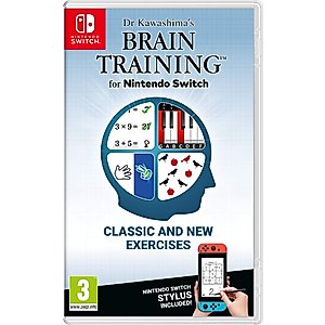 Dr Kawashima's Brain Training (Nintendo Switch)